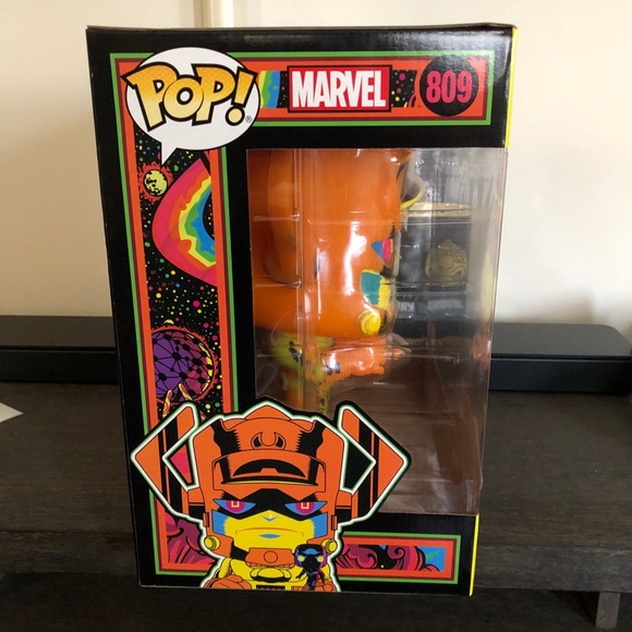 Funko | Other | Funko Pop Marvel Galactus With Silver Surfer 89 Black ...